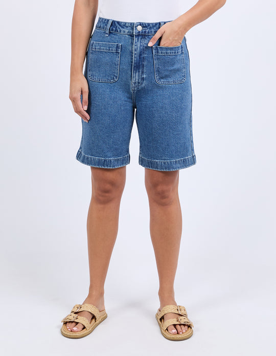 Foxwood | Sarah Short - Mid Blue – Kiwi Country